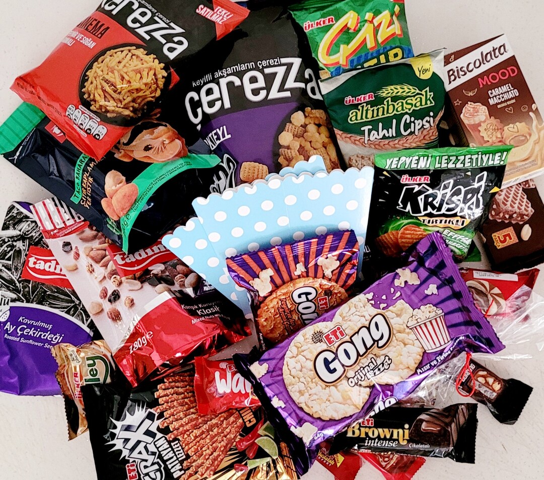 Cinema Night Snack Box Date Night Movie Snacks Crunchy - Etsy