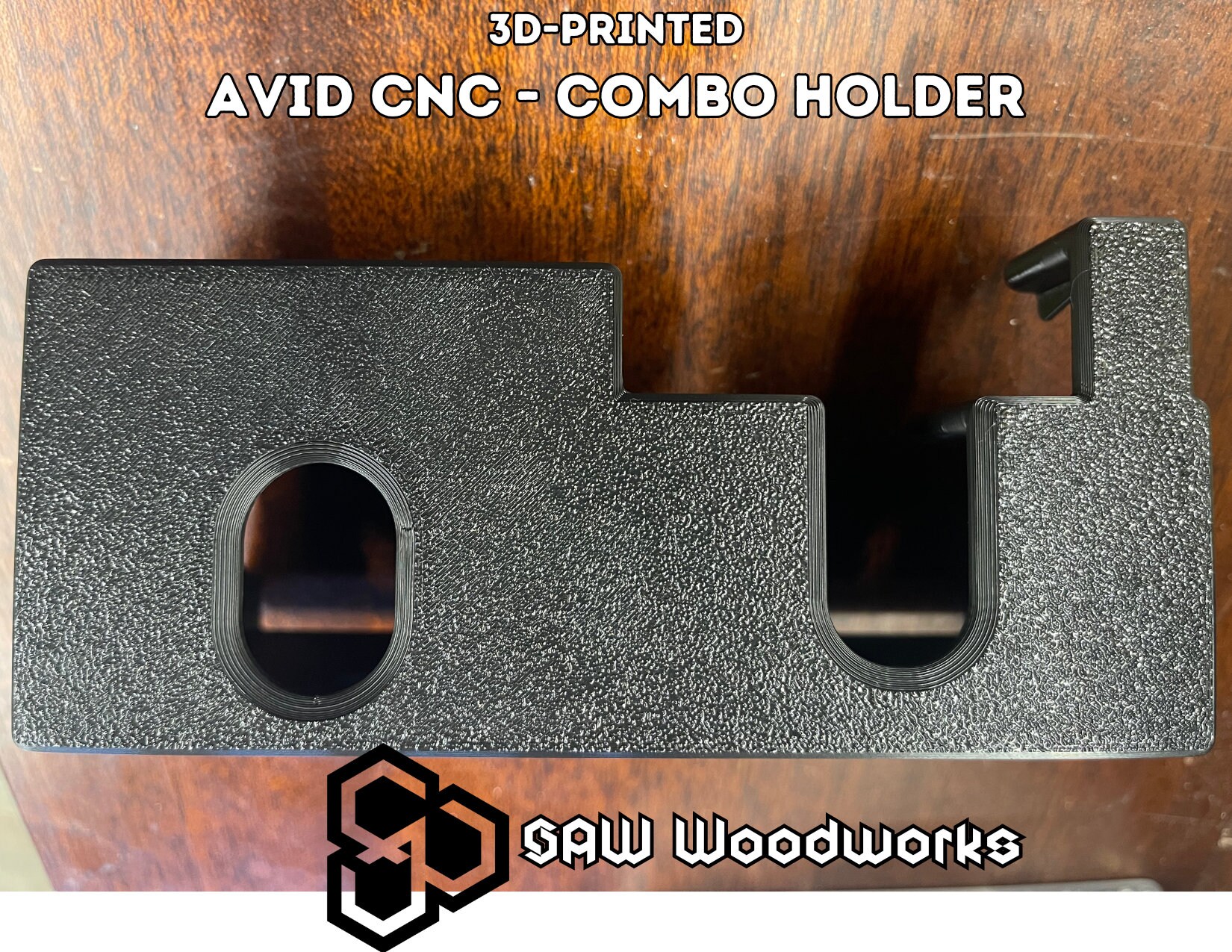 AVID CNC COMBO Estop and Touch Plate Holder 3D Printed Tool Holder - Etsy