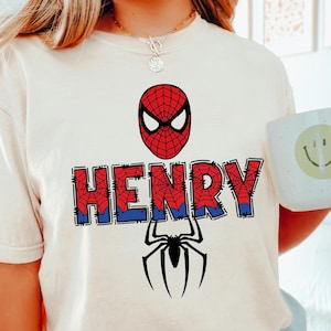 Custom Spiderman Shirt, Spiderman, Spiderman Shirts, Personalized ...