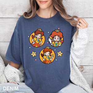 Princess Daisy, Super Mario Characters Shirt, Mario Bros Shirt ...