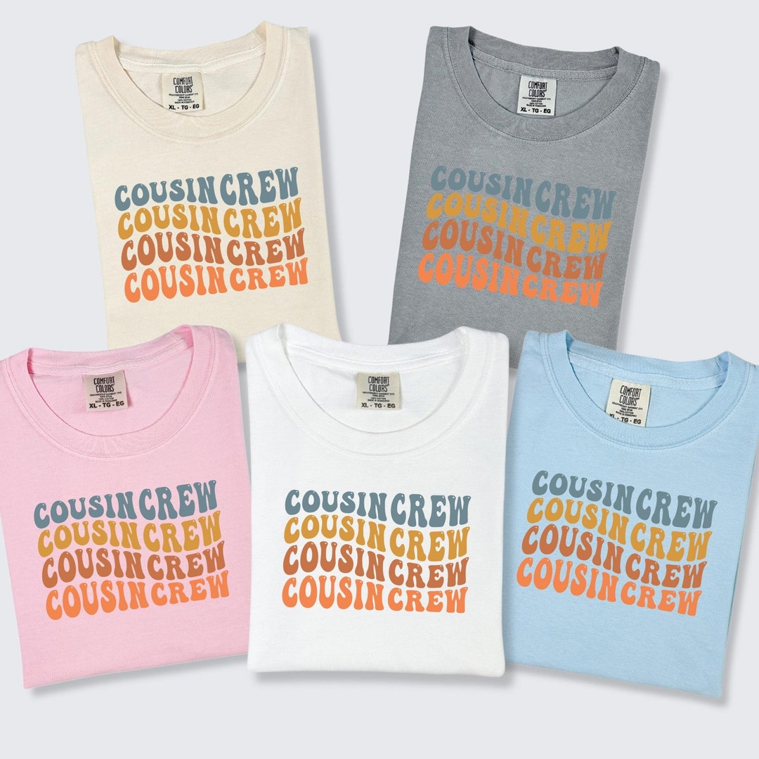 Disney Cousin Crew Shirt, Comfort Colors Shirts, Disney Family Vacation ...
