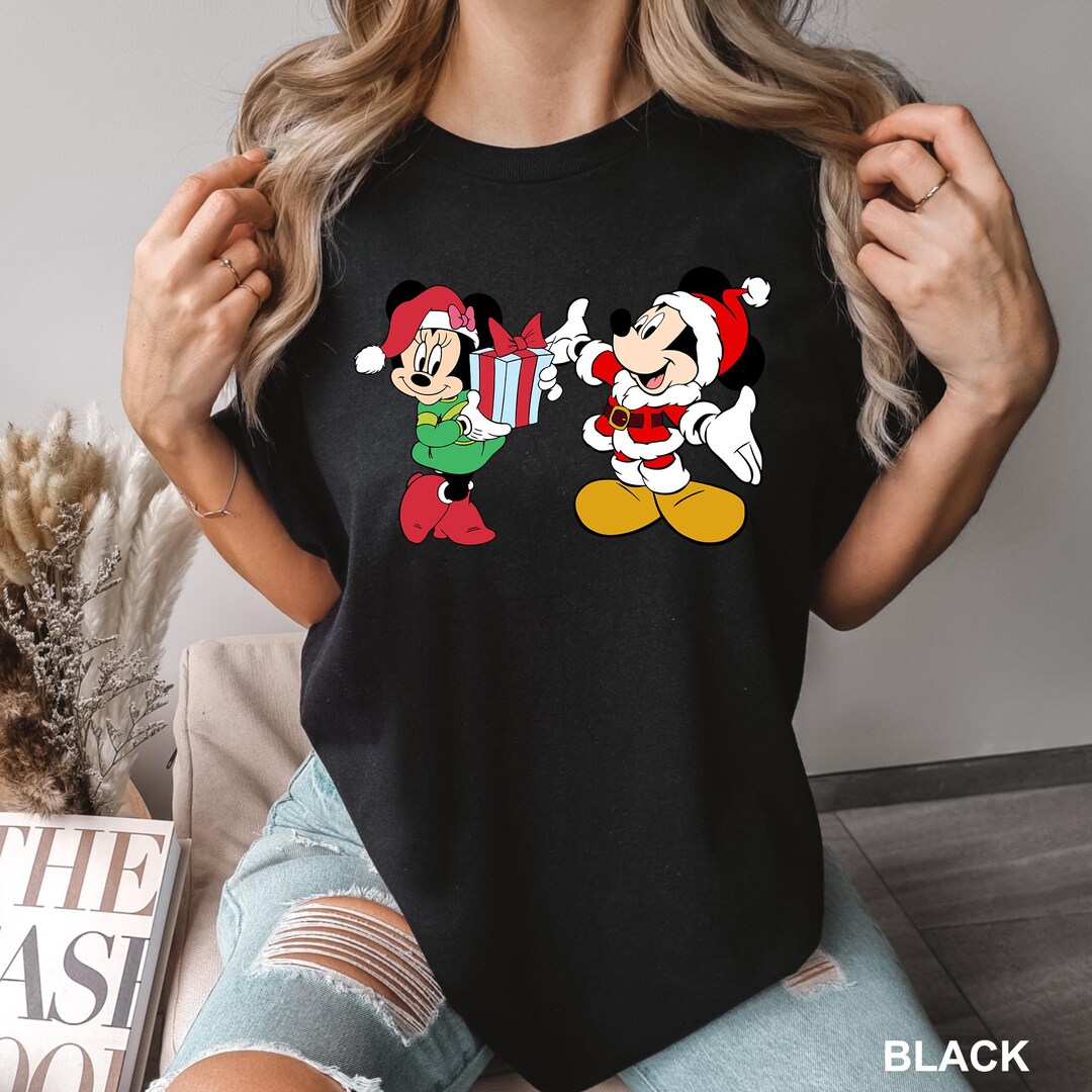 Mickey and Minnie Mouse Christmas, Mickey Christmas Shirt, Disney ...