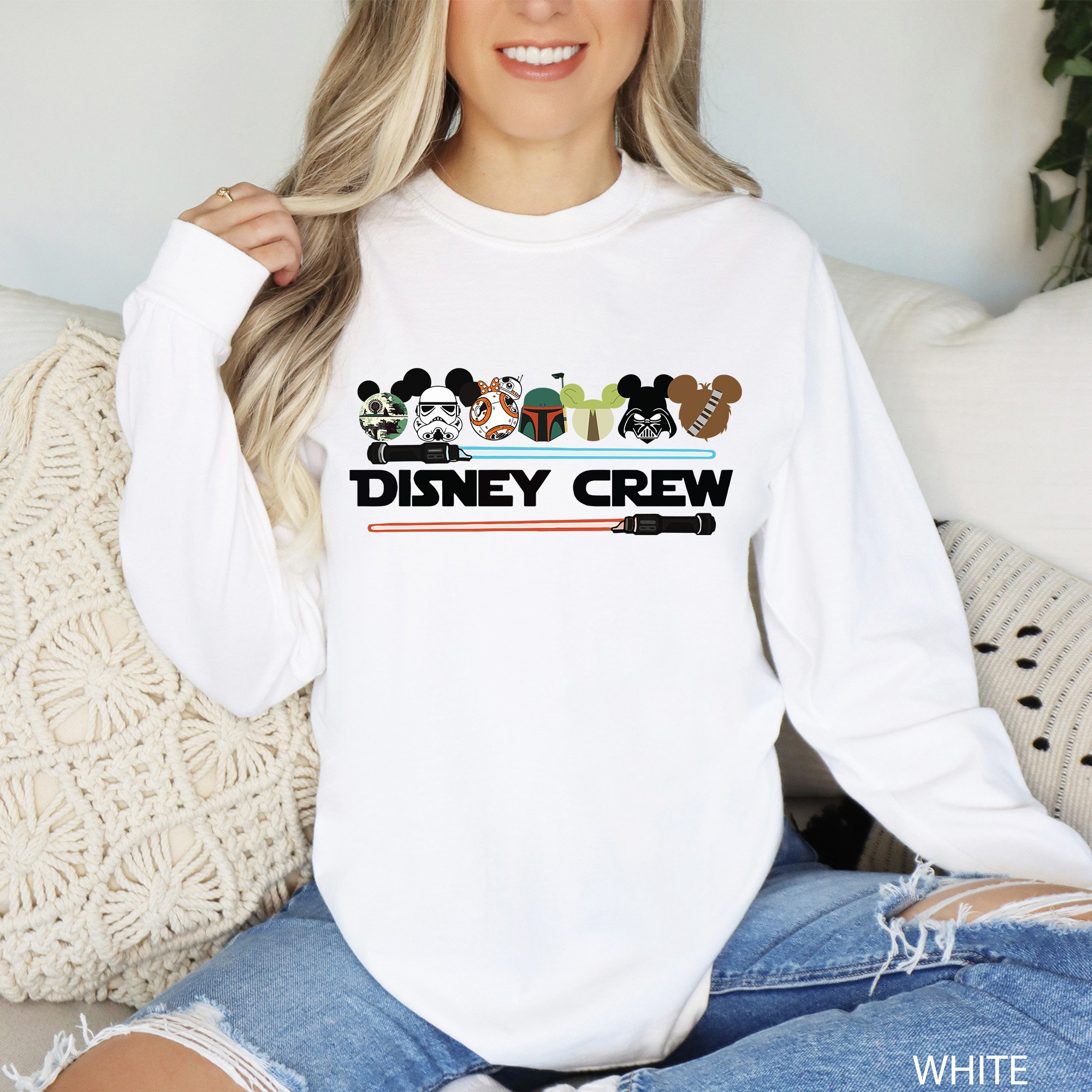Star Wars Disney Crew Shirt, Disneyland Shirt, Star Wars Disneyworld ...
