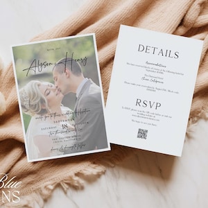 Modern Wedding Color Palette Card Custom Dress Code Card Template DIY ...