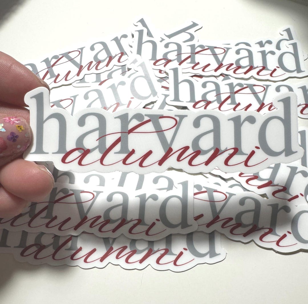 Harvard Alumni 4 Inch Sticker - Etsy