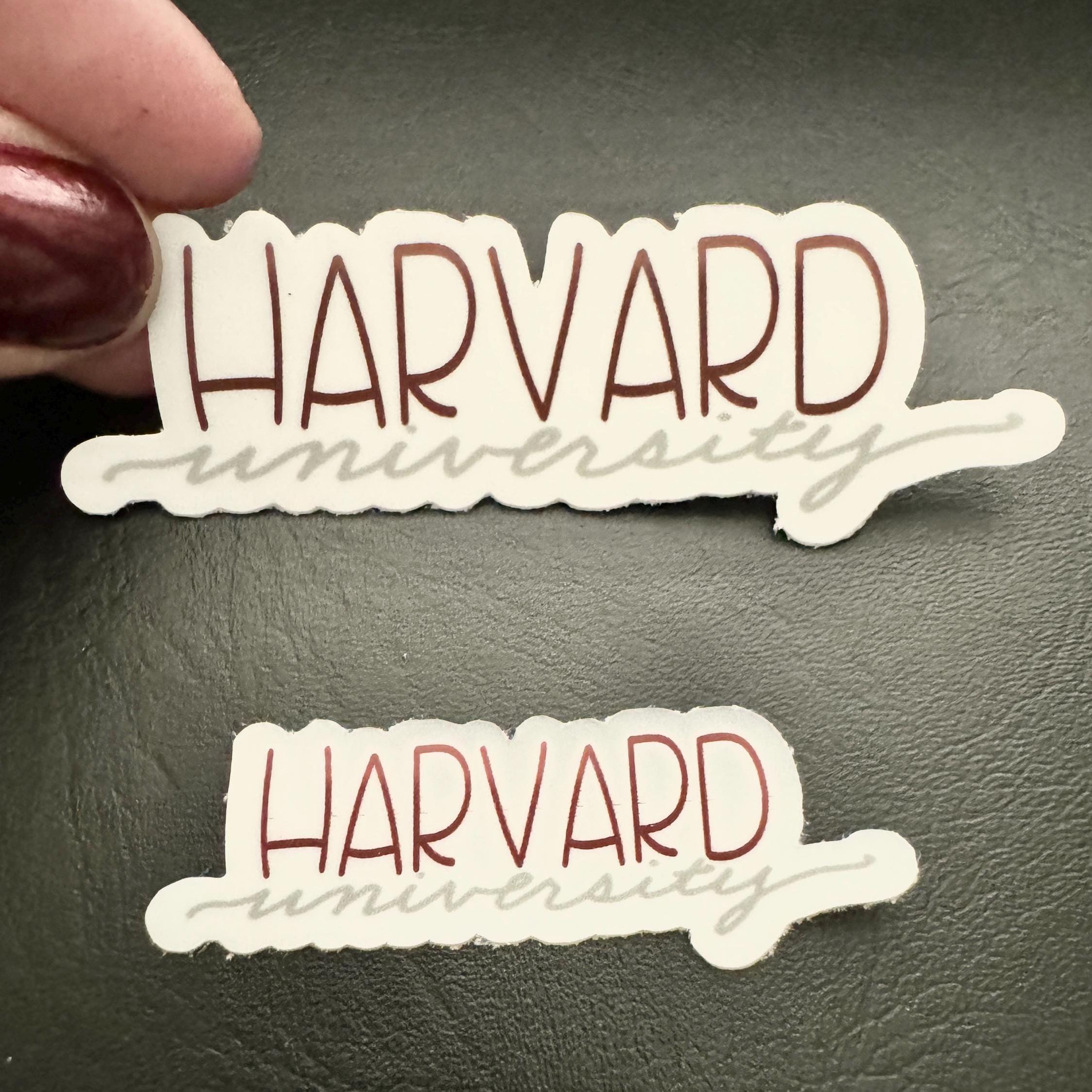 Harvard Sticker - Simple Design - Etsy