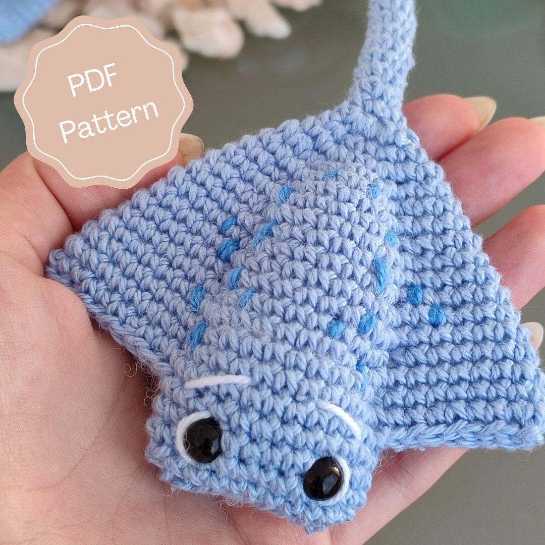 Stingray Amigurumi Crochet Pattern - Etsy