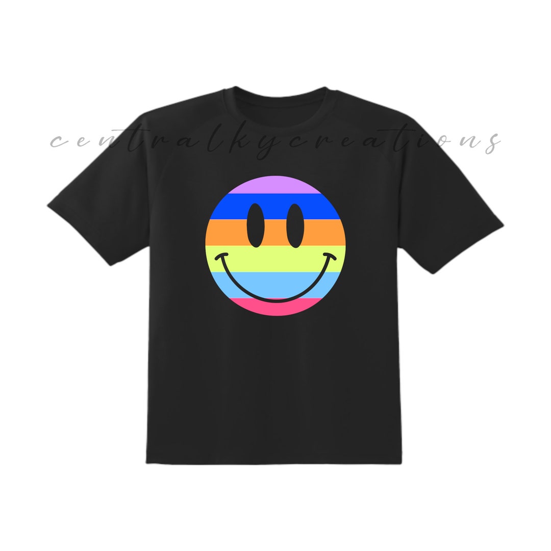 Retro Sunset Smiley SVG PNG Digital Download Commercial Use - Etsy