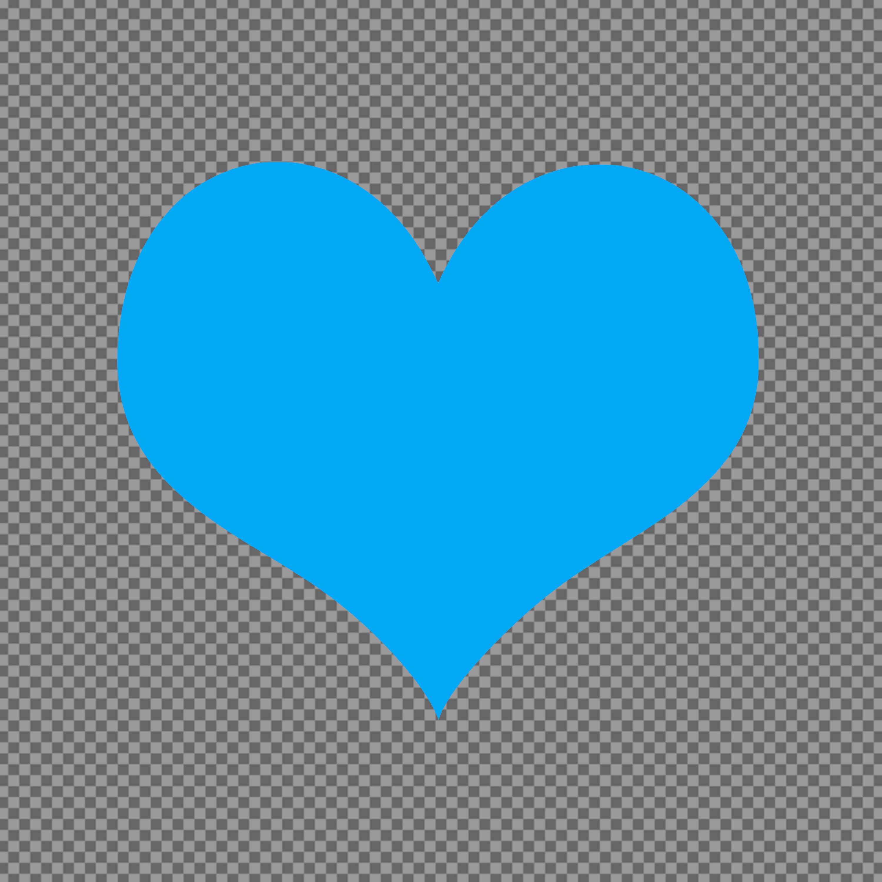 Blue Heart SVG PNG Digital Download Commercial Use - Etsy
