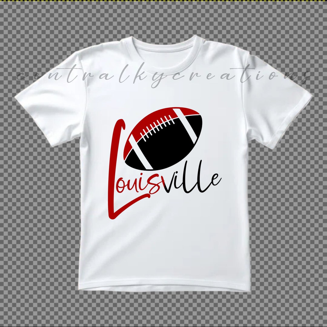 Louisville Png Louisville Svg Football SVG PNG Digital - Etsy