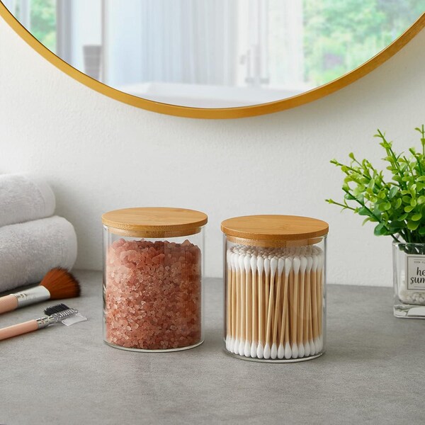Qtip Jar - Etsy