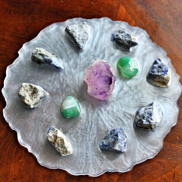 Healing Crystal Living Room Table - Etsy