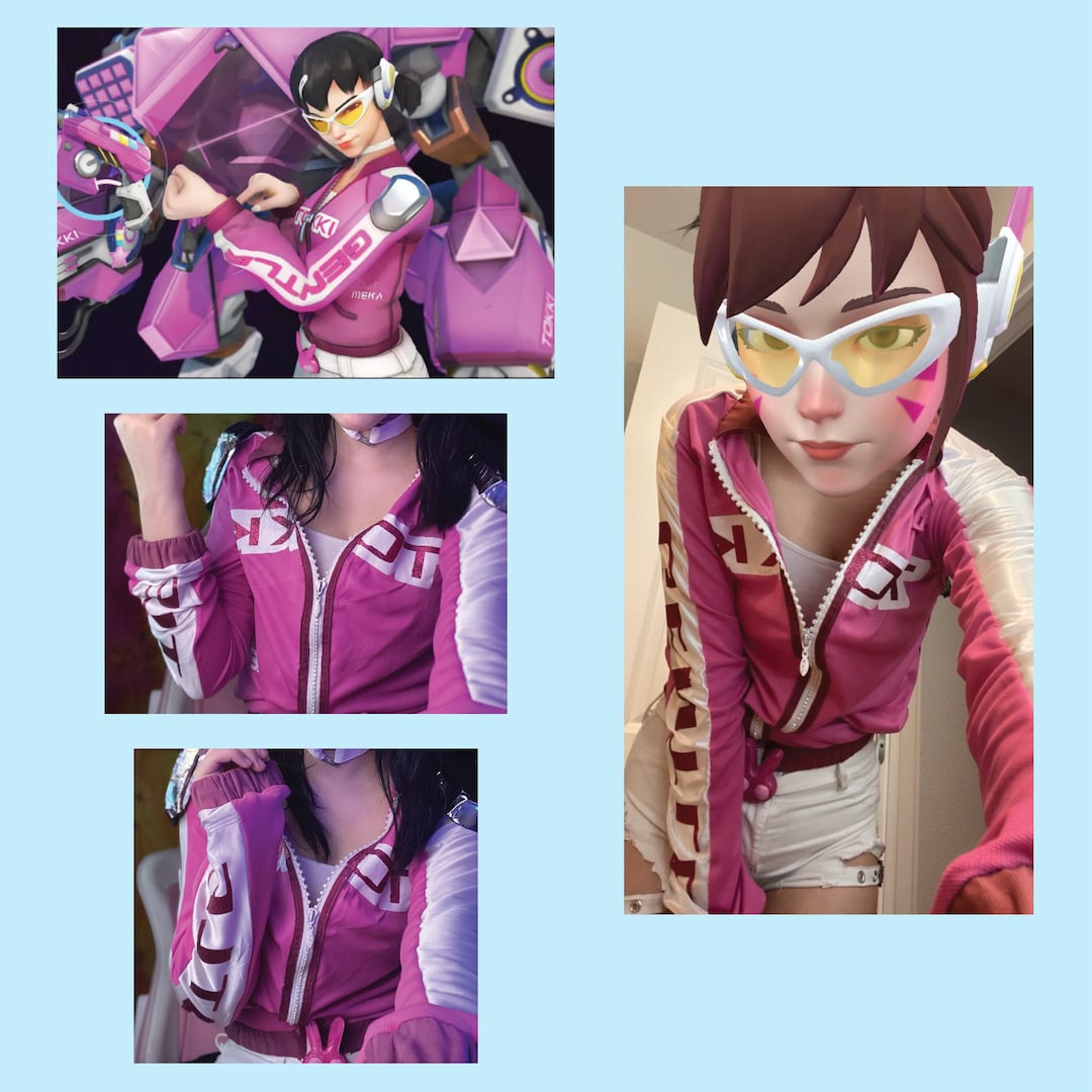VINYL PATTERN | "gentle Tokki Fuchsia D.va Skin" | Cosplay Vinyl Decal ...