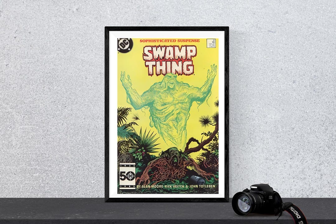 Swamp Thing #37 Comic Book Cover Art Print (digital Download) - Etsy