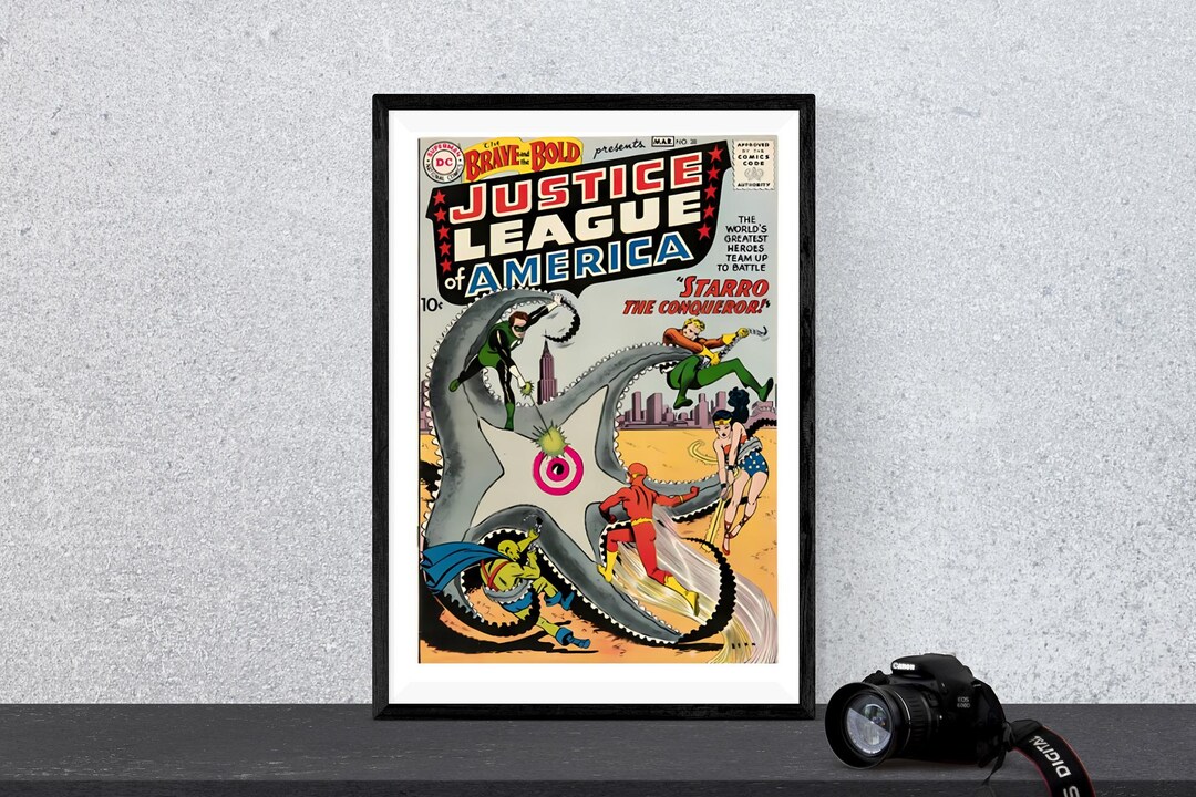Comic Book Wall Art the Brave and the Bold #39 DC Comic Print Digital ...