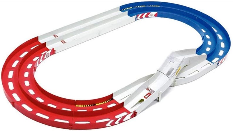 Tamiya Mini 4WD Oval Home Circuit Two Level Lane Change Kit - Etsy