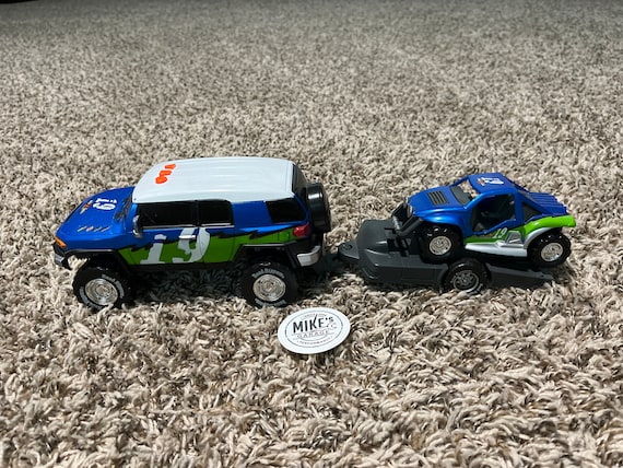 Vintage Road Rippers Voodoo Blue with Trailer and Car lights and sounds