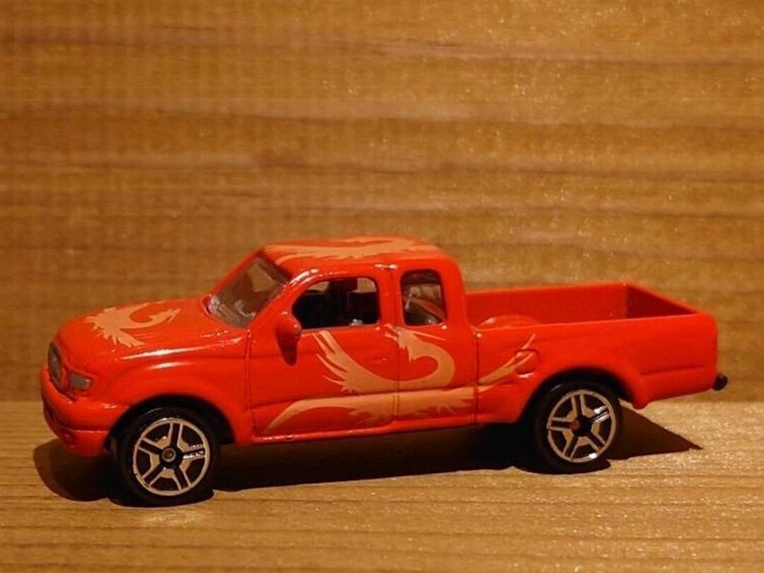 1:64 Custom 1st Gen Toyota Tacoma Red - Etsy
