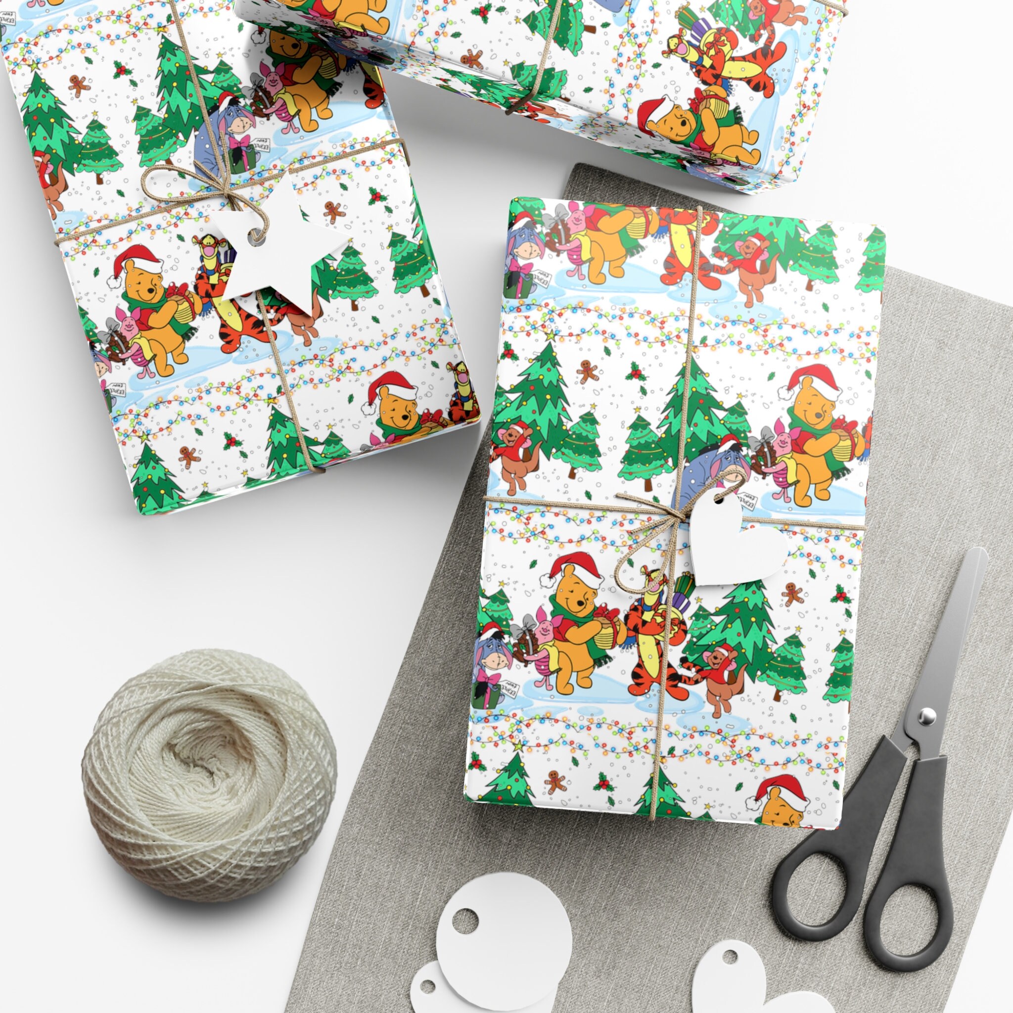 Winnie the Pooh and friends Wrapping Paper|Disney Wrapping Paper ...