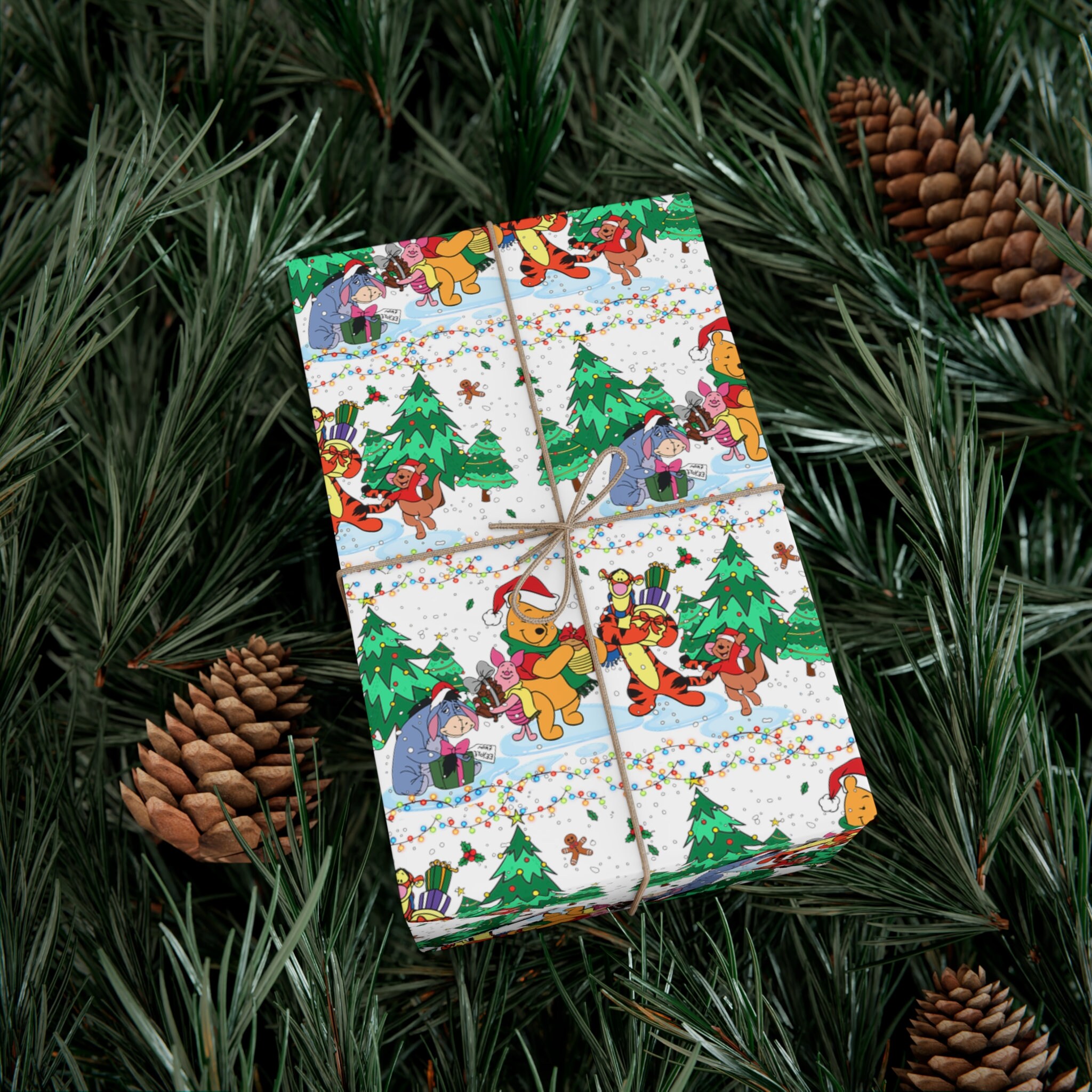 Winnie the Pooh and friends Wrapping Paper|Disney Wrapping Paper ...