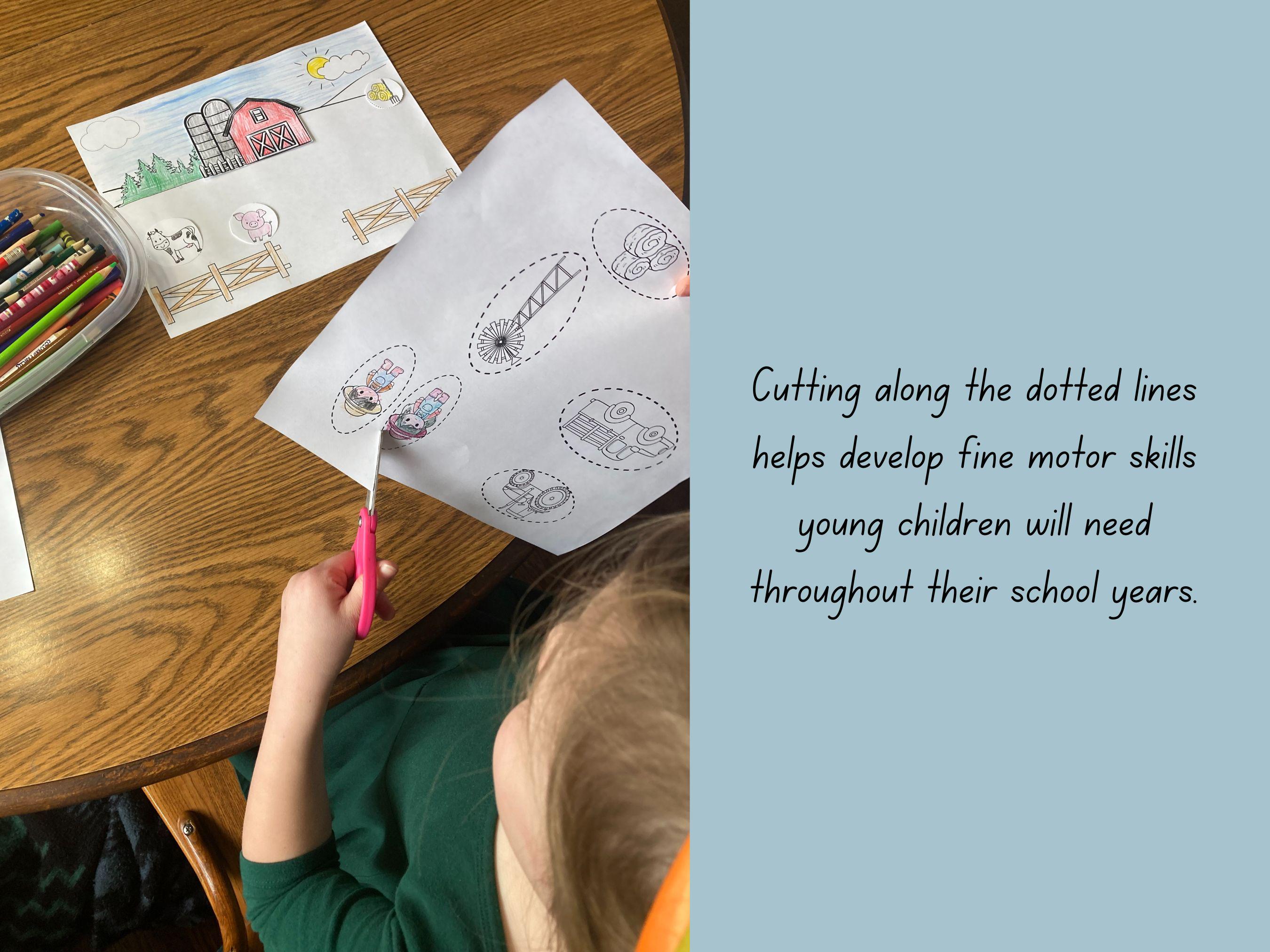 Build-a-farm Craft: Kids' Printable Farm Animal Activity (PDF) - Etsy