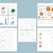 Kindergarten Math Worksheet Bundle: Addition, Subtraction, Telling Time ...