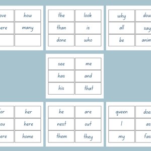 Kindergarten Sight Word Flash Cards & Roll and Read Game (digital ...