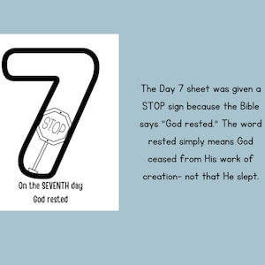 Creation Bible Coloring Pages: Sunday School Printable (PDF Pattern) - Etsy