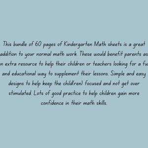 Kindergarten Math Worksheet Bundle: Addition, Subtraction, Telling Time ...