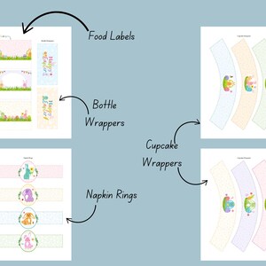 Printable Easter Bundle, Easter Kids Activity, Party Decorations, Egg ...