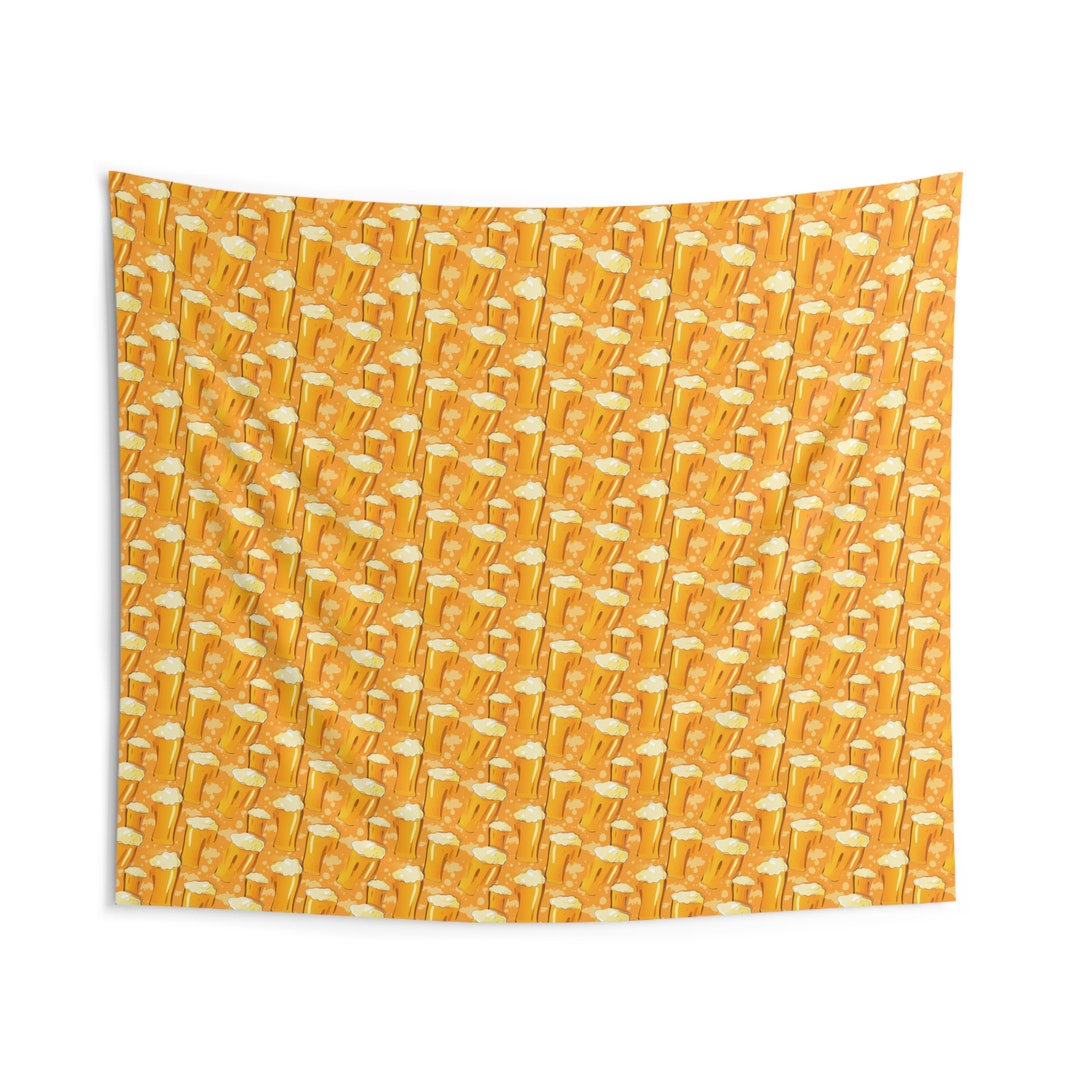 Dreaming Of Beer Indoor Wall Tapestry Beers And Suds Decor For Home Bars And Mancaves Etsy