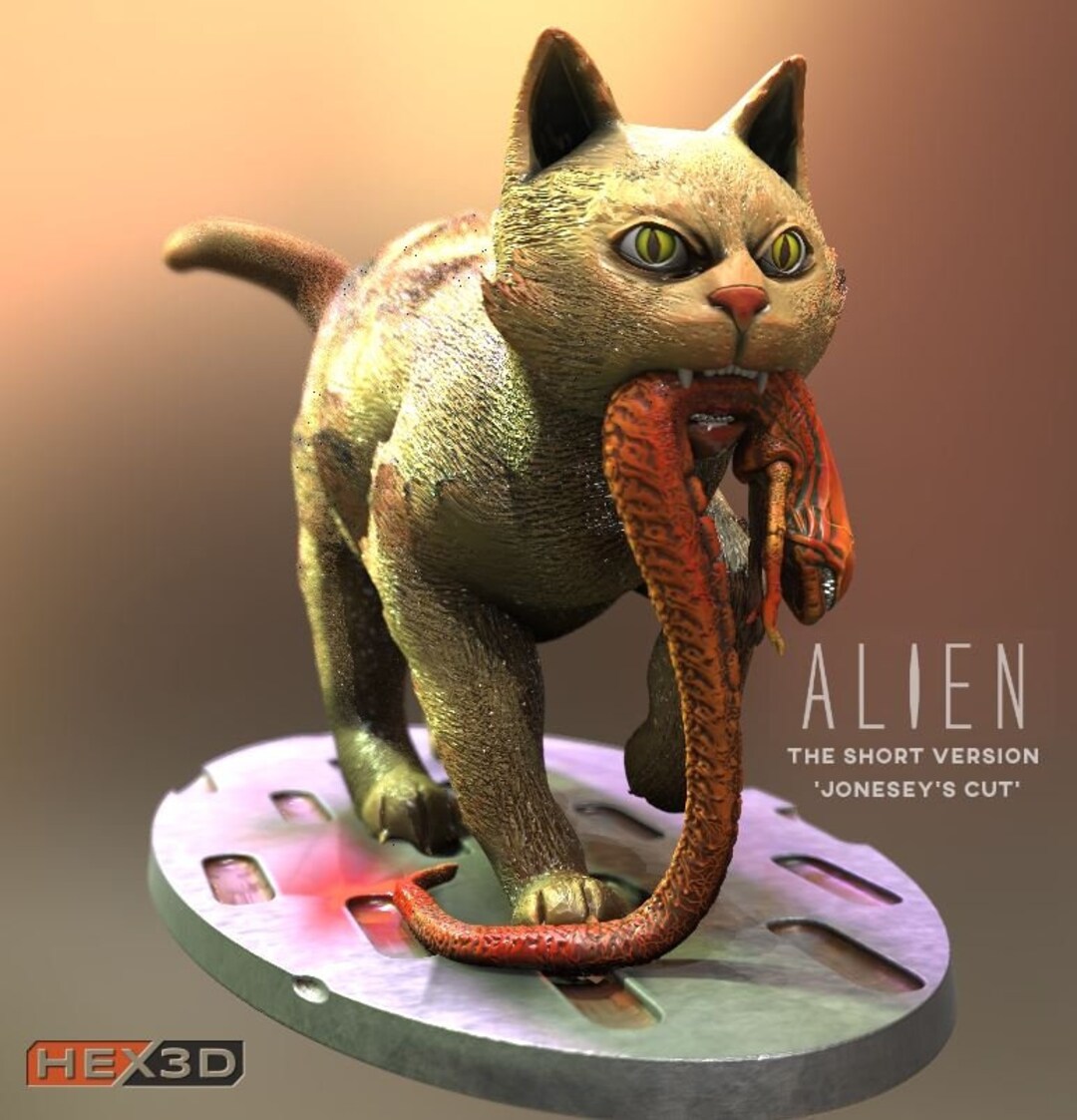 Alien the Short Jonesy the Cat - Etsy
