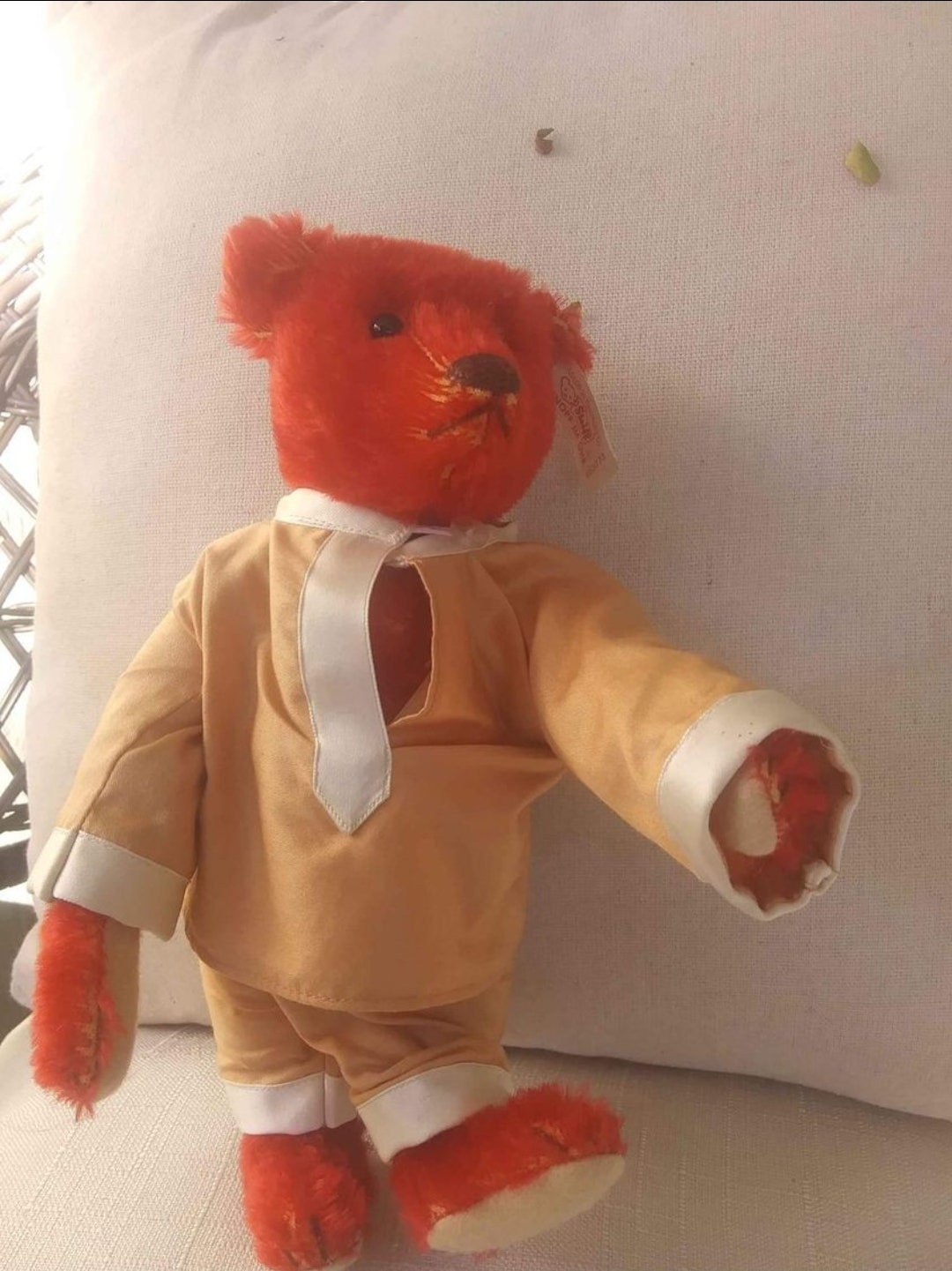 Alfonso Red Steiff Teddy Bear - Etsy