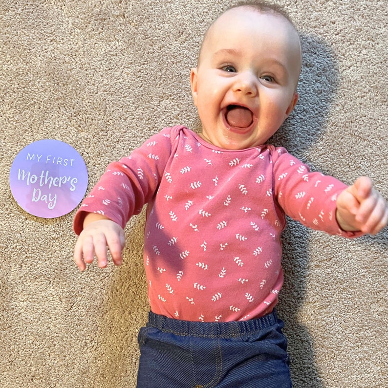 Milestone Markers Baby First Holiday Gift for Baby Photo Shoot Props ...