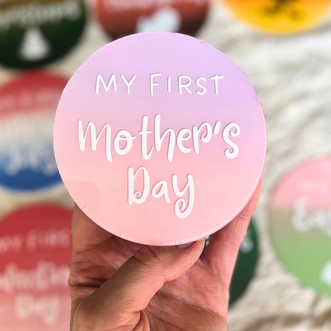 Milestone Markers Baby First Holiday Gift for Baby Photo Shoot Props ...