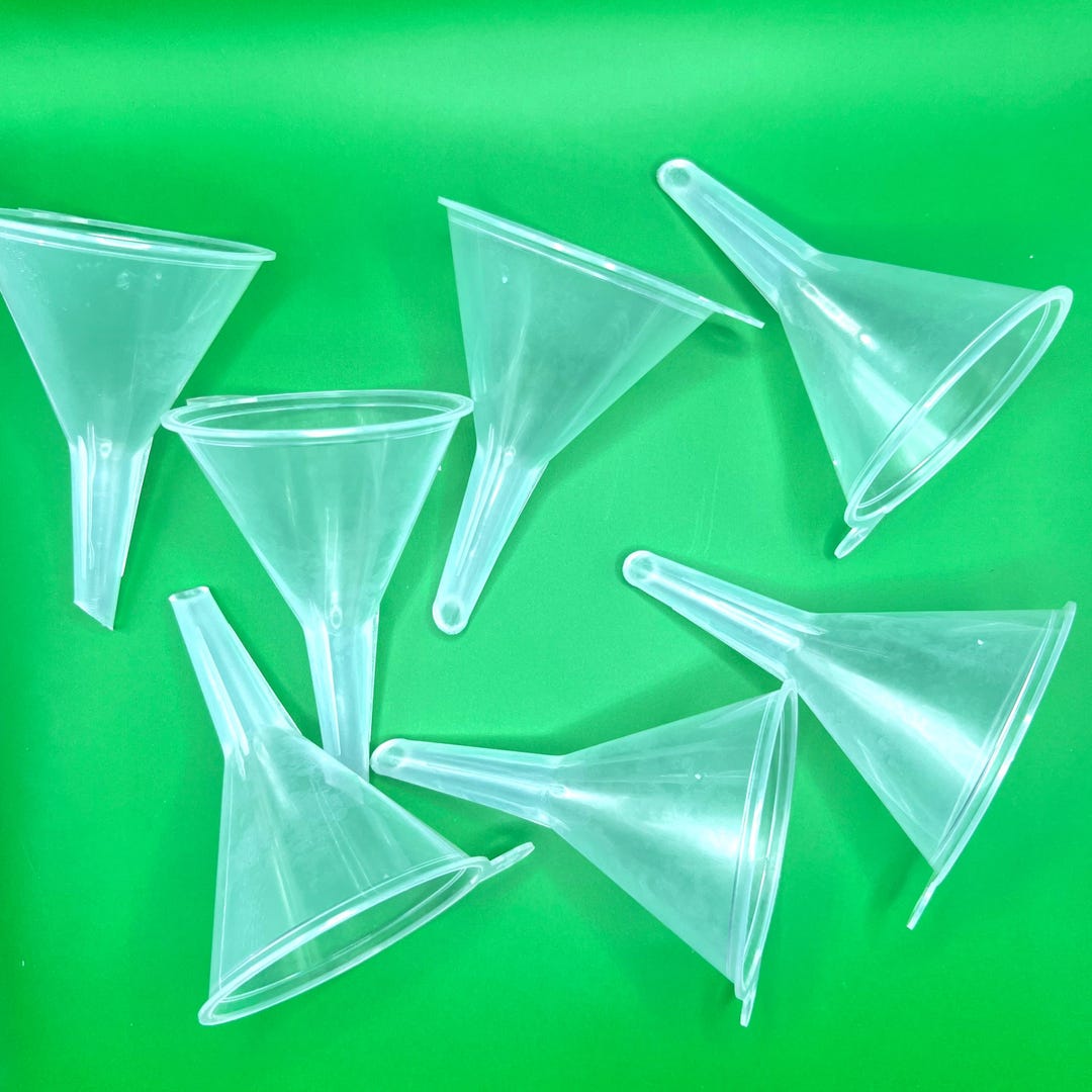 3 Small Funnels for Small Bottle Funnel Craft Supply Mini Funnel for Sand Art Craft for Toddler ...