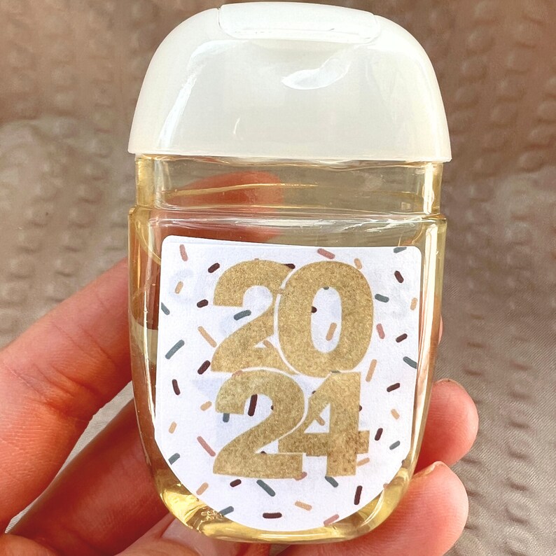30 Labels for Graduation 2024 Grad Party Favor Label Sticker ...