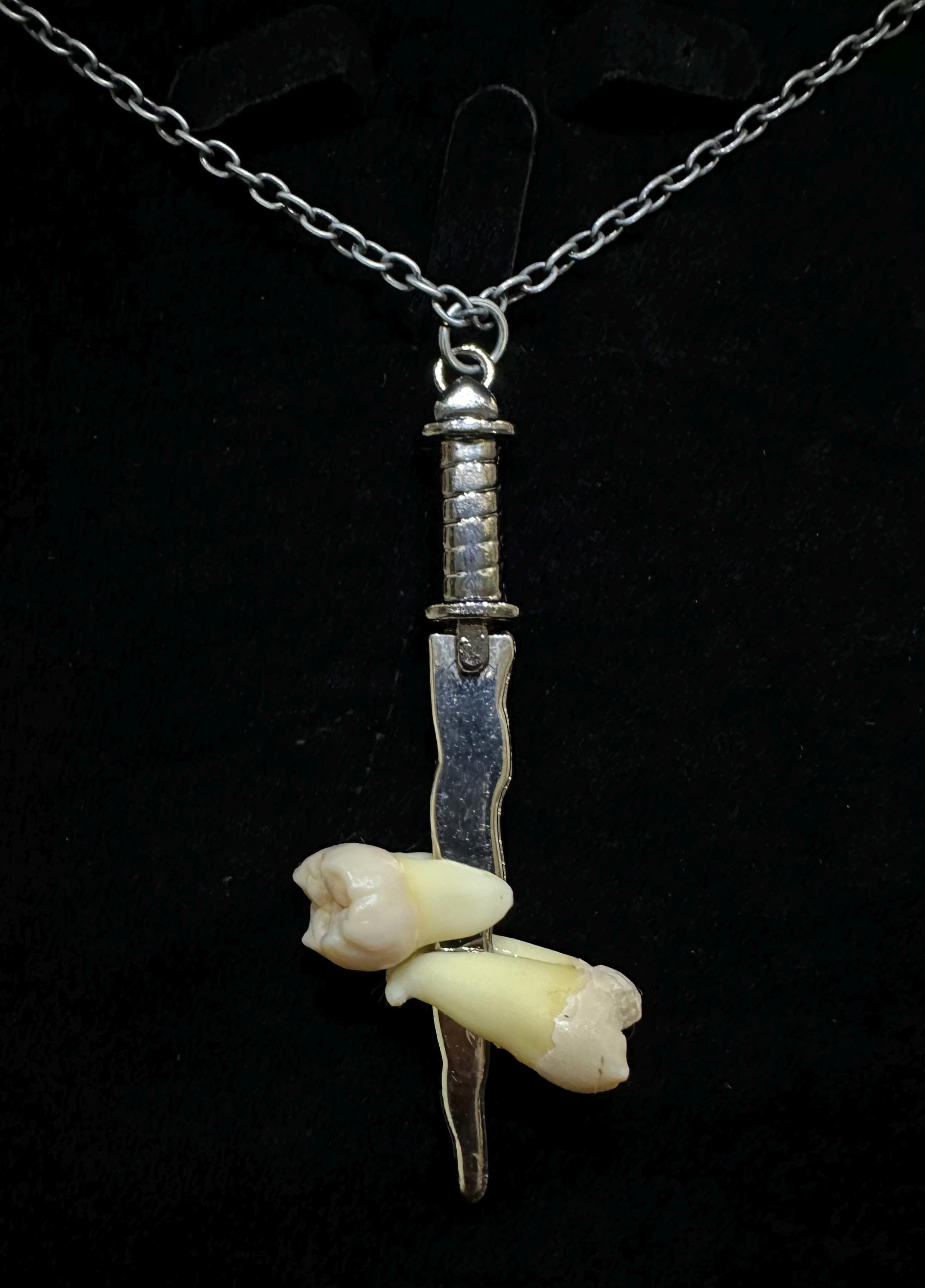Real Human Tooth Necklace , Tooth Necklace , Human Tooth Necklace ...