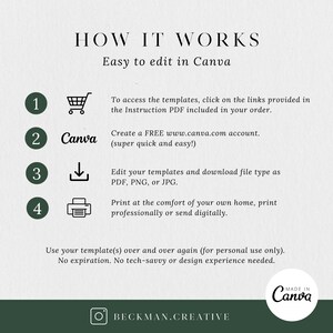 Customizable Name Badge Canva Templates: Avery Compatible (digital ...