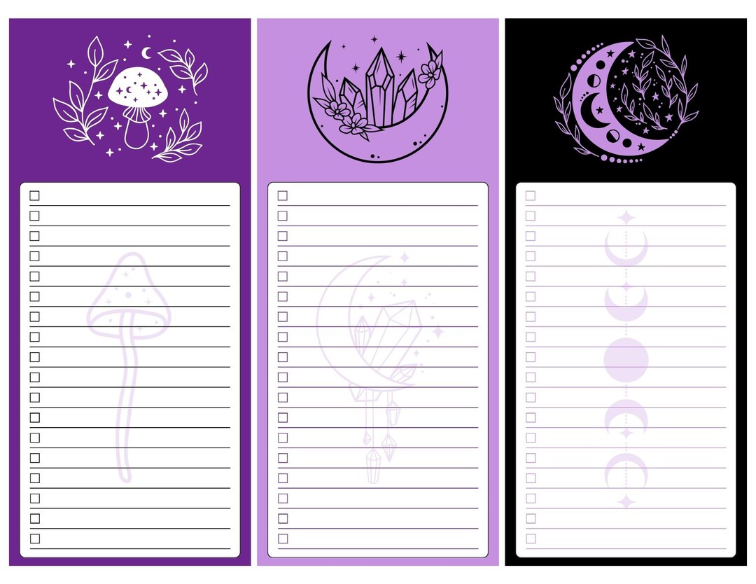Magical Notepad Downloadable Printable - Etsy