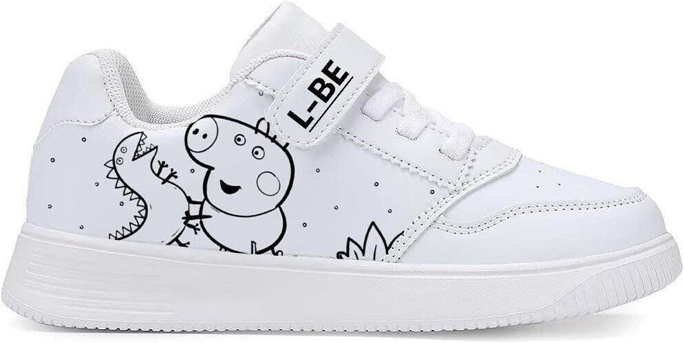 Peppa Pig Shoes for Kids Drawable Design - Etsy Hong Kong