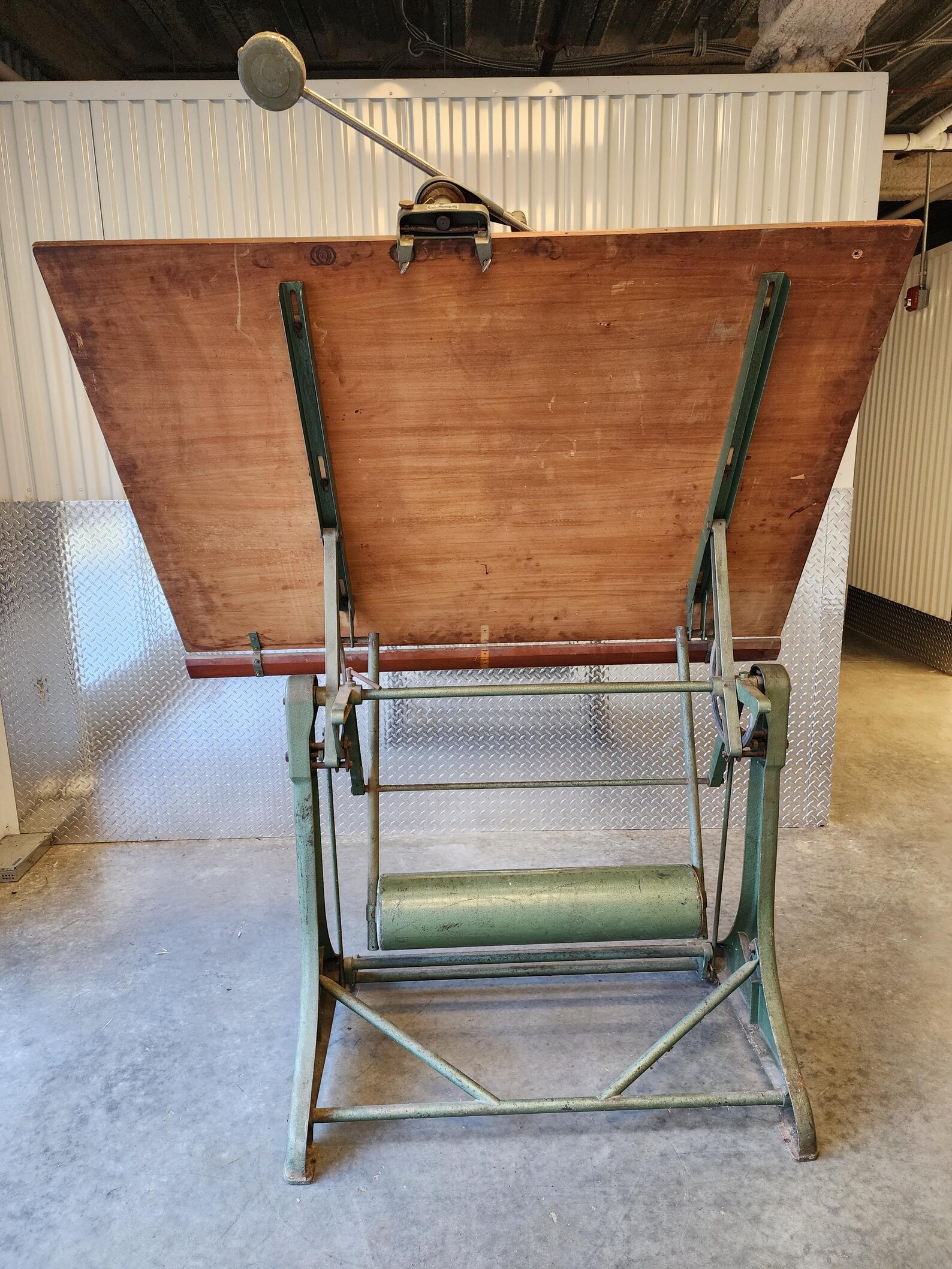 Franz Kuhlmann Vintage Industrial Drafting Table With Drafting Arm - Etsy