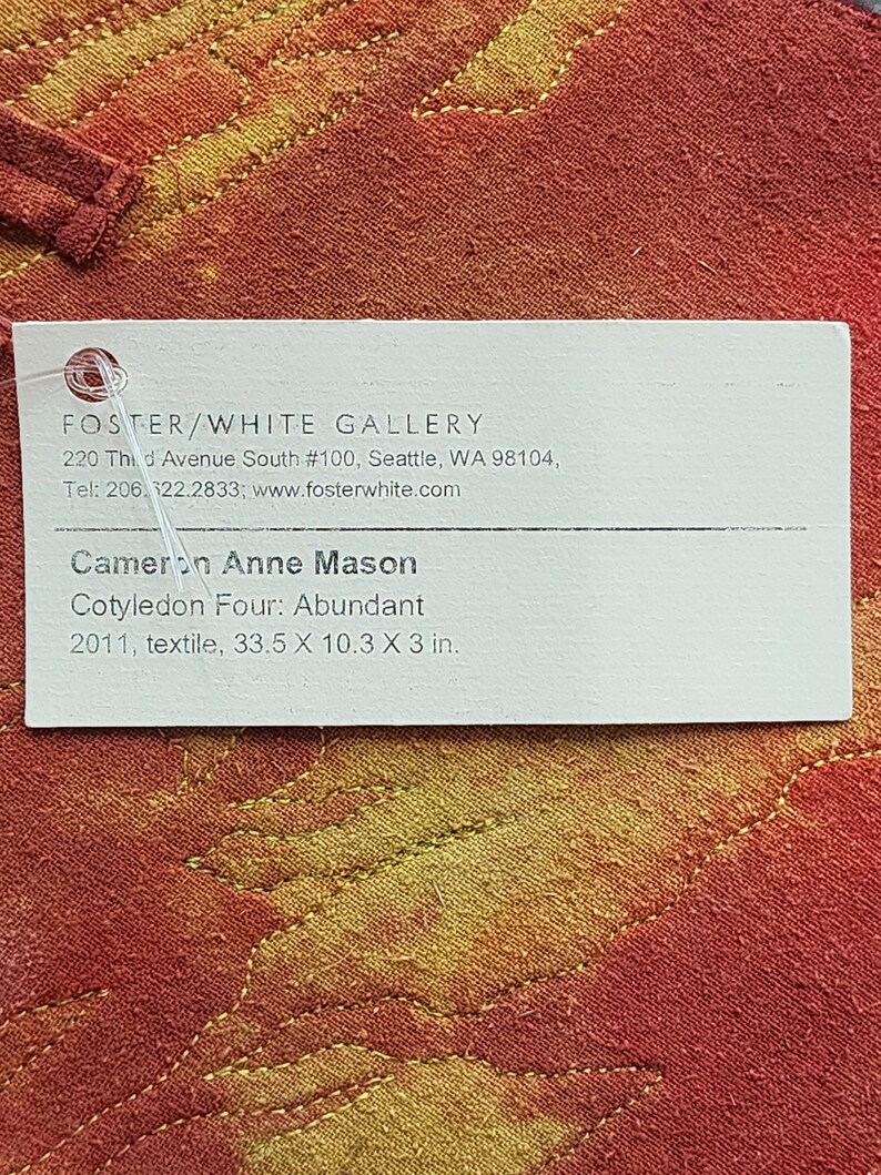 Cameron Anne Mason Vessel Fabric Art Sculpture Signed and Tagged - Etsy