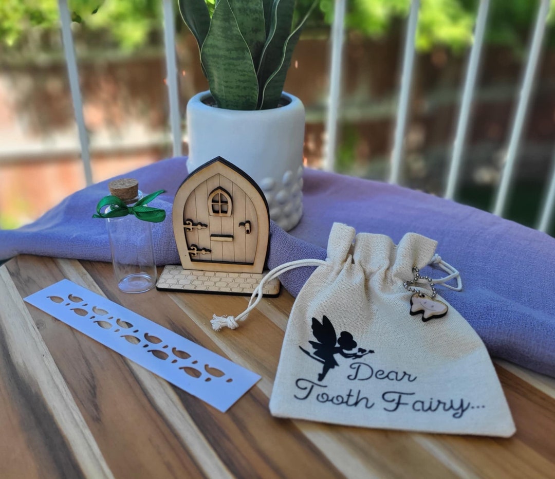 Tooth Fairy Kit| Magical Tooth Fairy Gift Set | 3D Printed Footprint ...