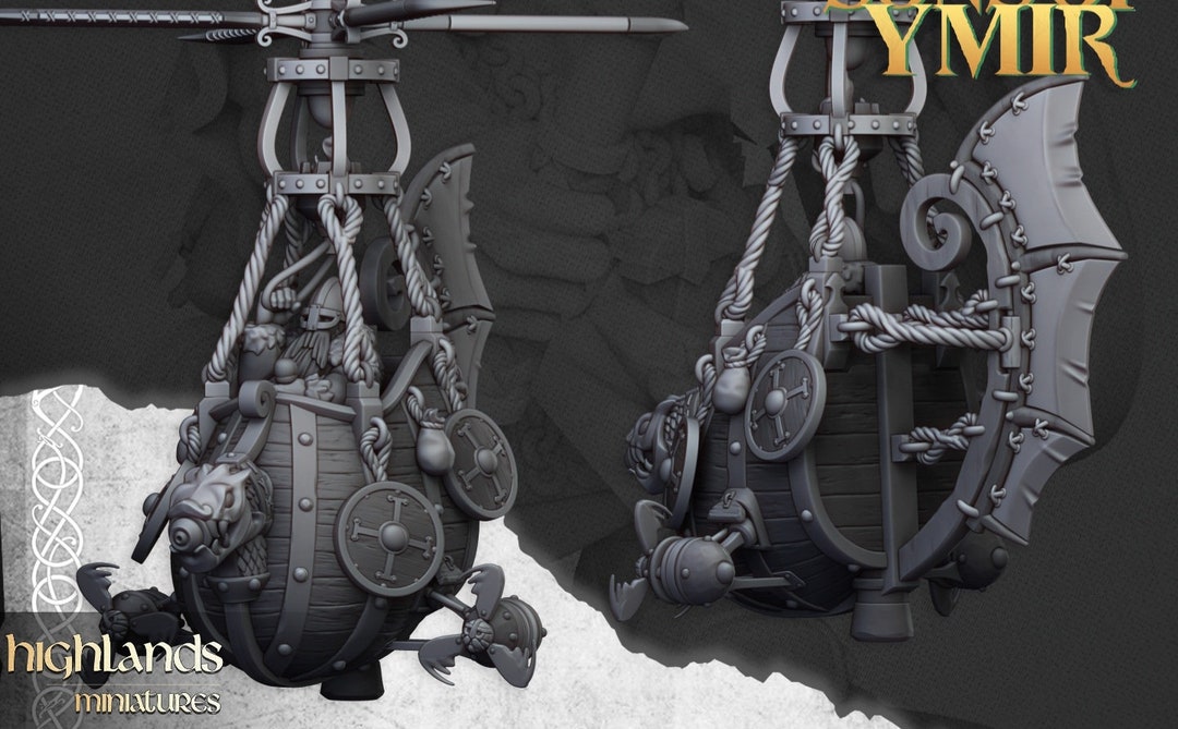 Dwarf Small Flying Machine - Etsy