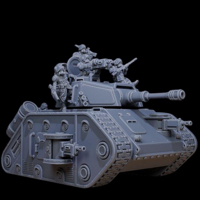 Imperial Guard Death Korps Battle Tank - Etsy
