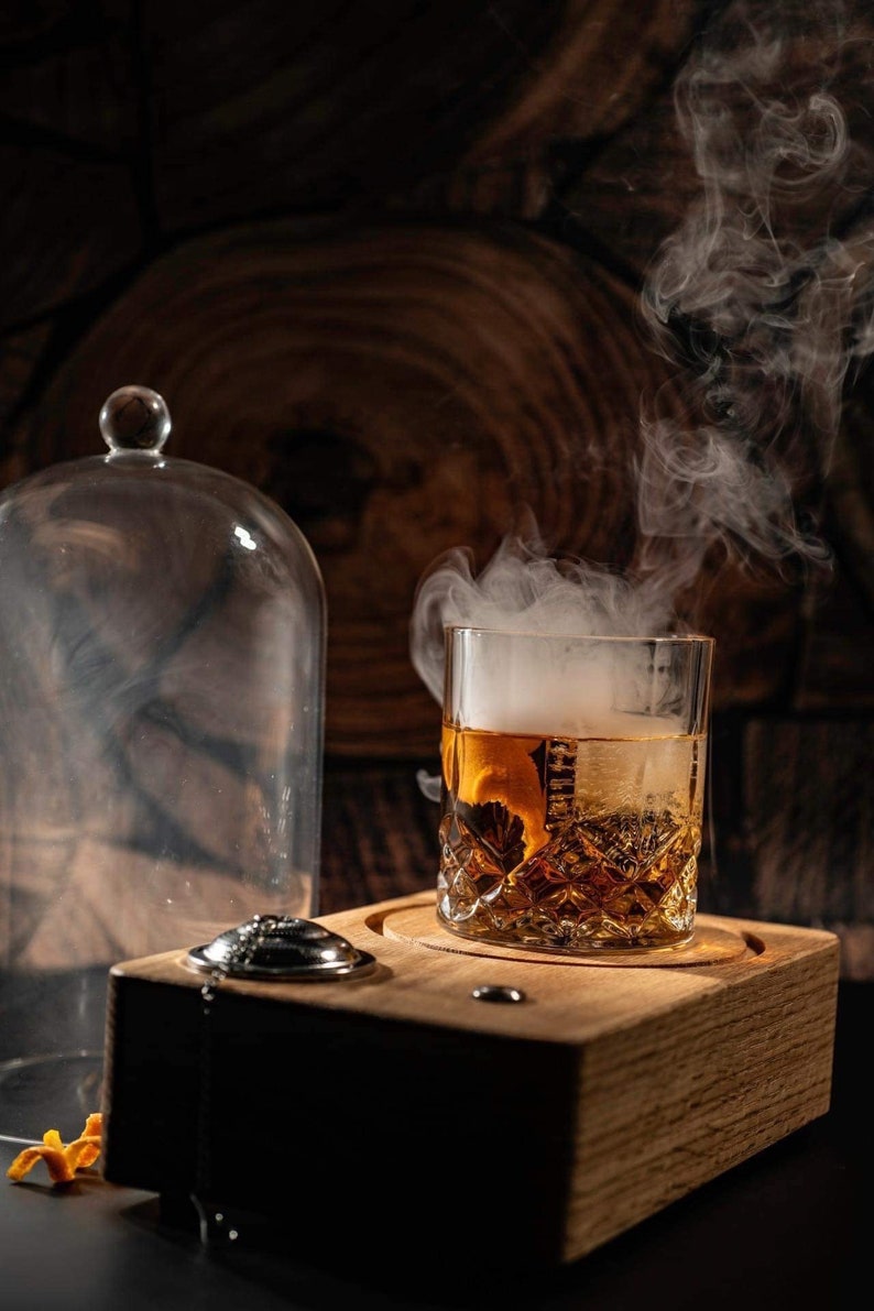 Windy City Cocktail Smoker | Handcrafted Oak Smoker Kit for Old ...