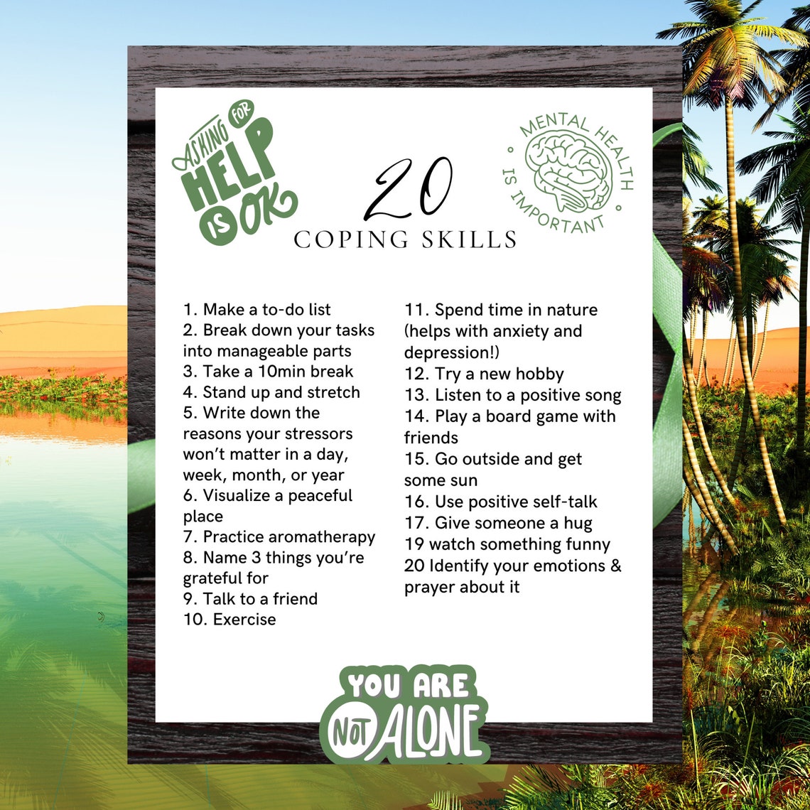 Coping Skills Worksheet Anxiety Coping Skills, Healthy Coping Skills ...