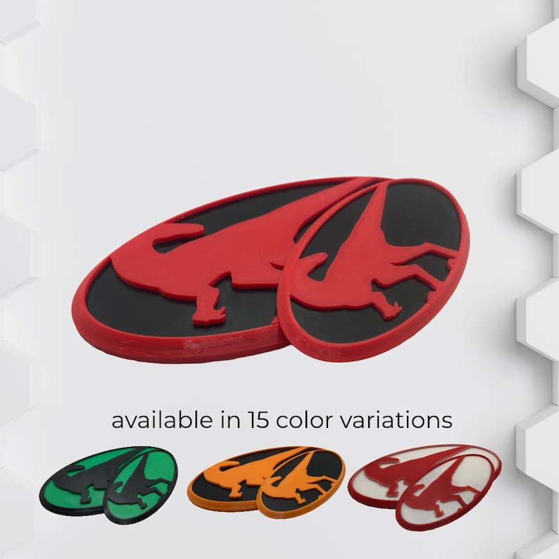 Hyundai Veloster (1st Gen) Raptor Emblem: Low-profile 3D Printed Badge ...