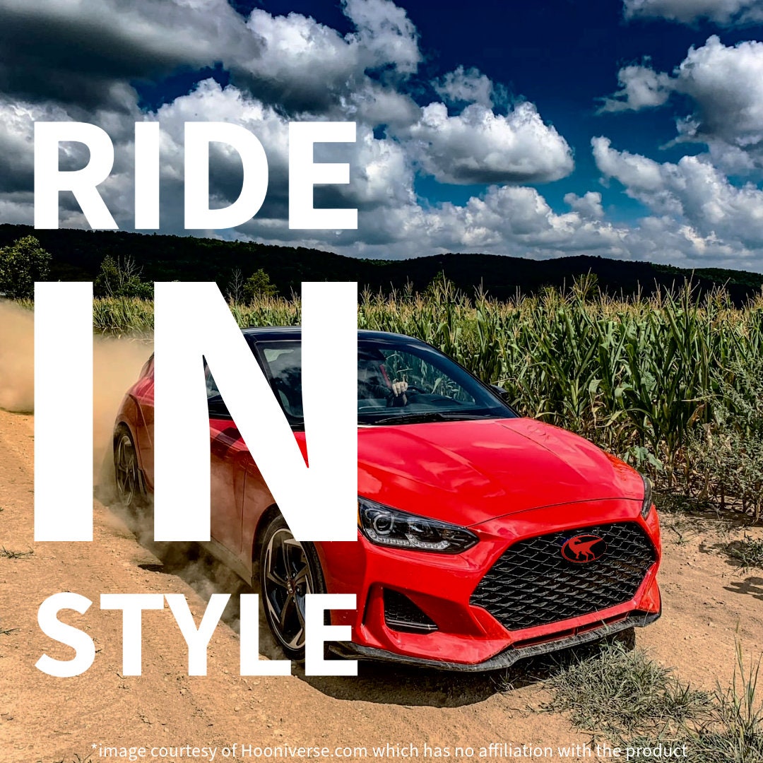 2ND GEN Hyundai Veloster Car Emblem - Etsy